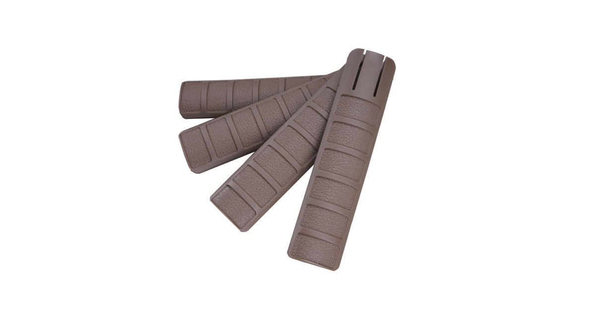 TangoDown RIS rail covers, tan, 4pcs | Airsoft Shop